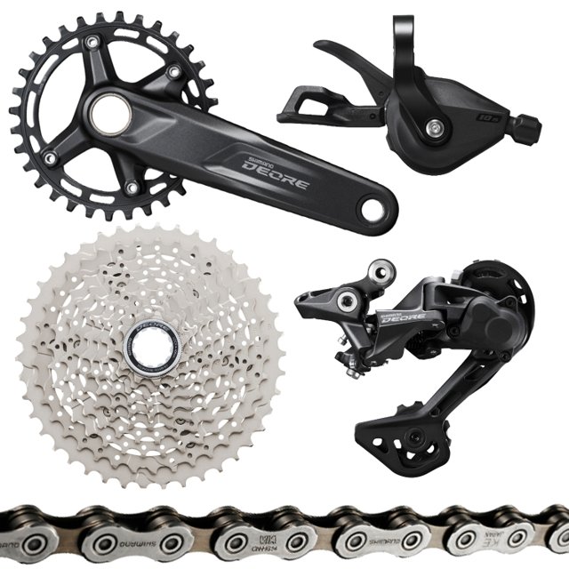 GRUPO SHIMANO DEORE M4100 10V | Upgrade Bikes