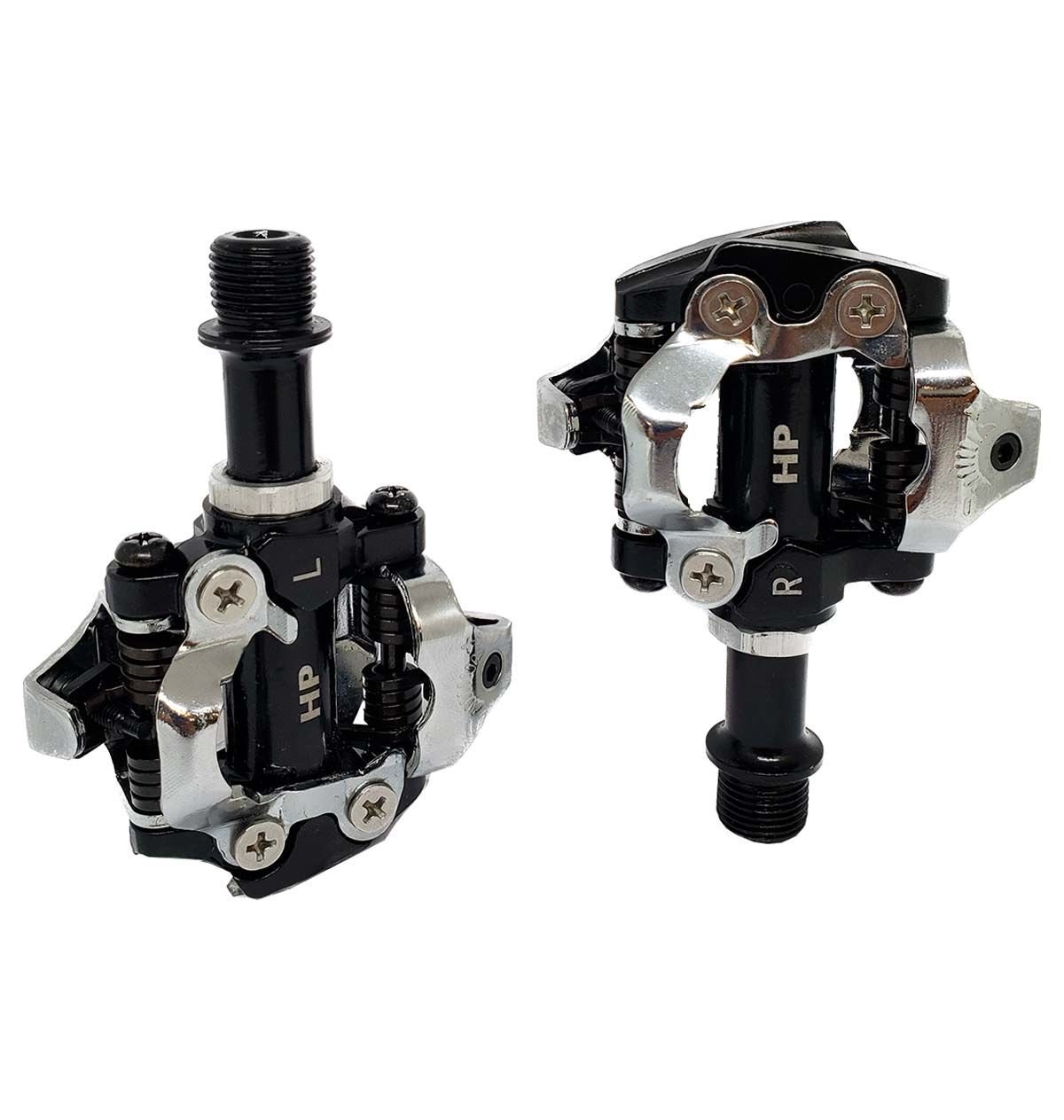 PEDAL 9/16 CLIP HP MTB CR-MO COM TACOS PADRÃO SHIMANO | Upgrade Bikes