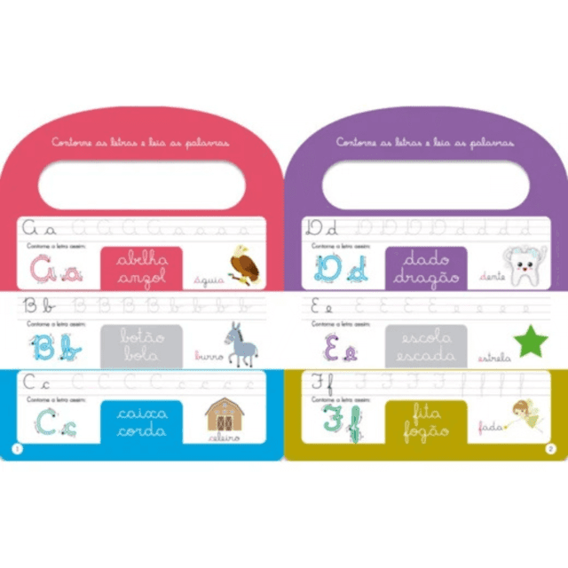 Vamos Aprender Letra Cursiva | Criativa Mente Brinquedos Inteligentes