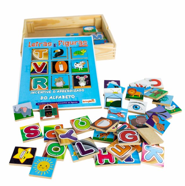 Letras e Figuras | Criativa Mente Brinquedos Inteligentes