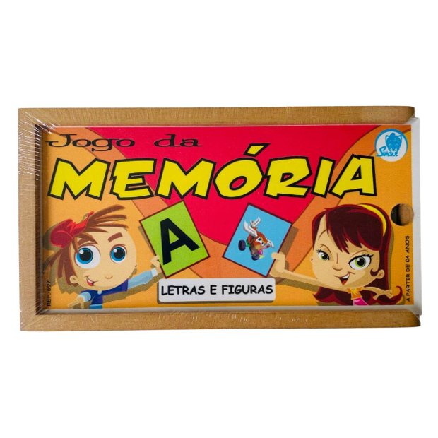 Memória Letras e Figuras | Criativa Mente Brinquedos Inteligentes
