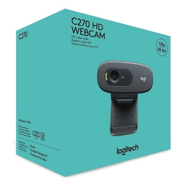 Webcam Logitech C270 HD 3mp | Bell Tec