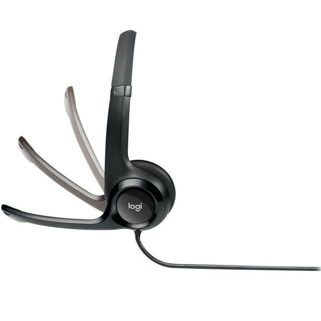 Logitech S H390 Headset USB Estéreo - 981-000014 | Bell Tec