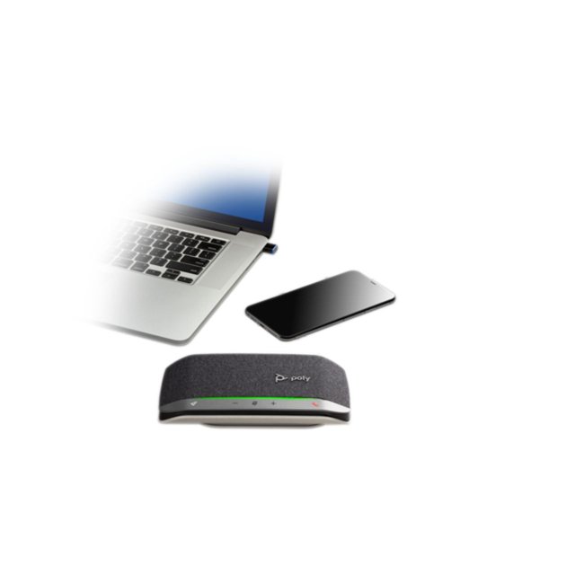 Poly Sync 20+: Speakerphone portátil para comunicação | Bell Tec