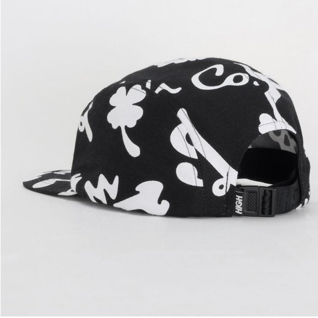 Boné High 5 Panel Overall - Black/White | MadBoards