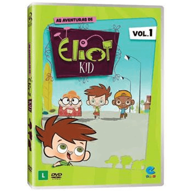 DVD - As Aventuras de Eliot Kid vol.1 - BF2022 | Nordeste Distribuidora