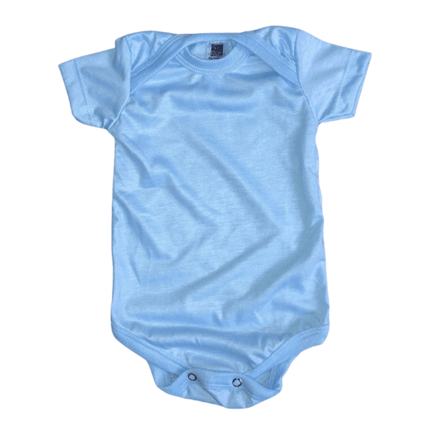 Body Infantil Azul Claro para Sublimação | Pampa Tech