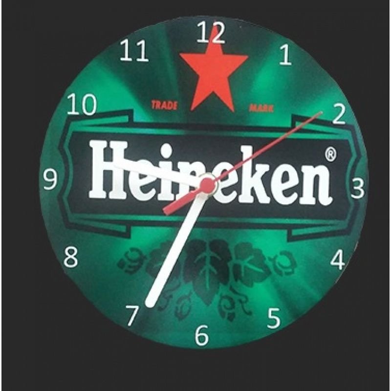 Relógio redondo - MDF | Pampa Tech