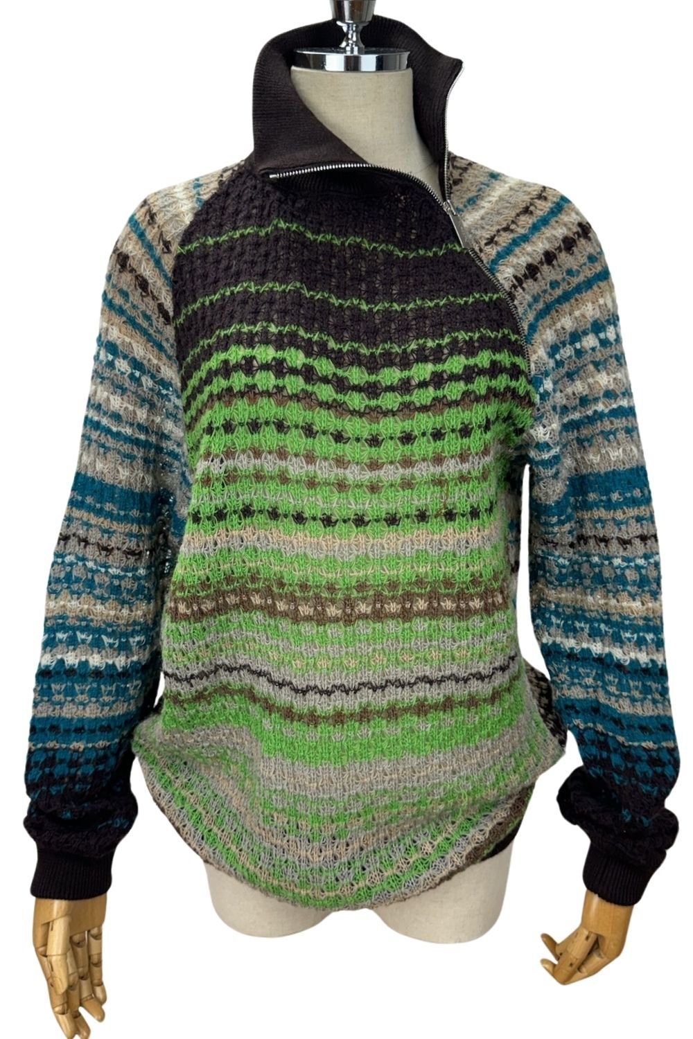 Suéter Zíper Transversal MISSONI - 42 | Solo Vintage