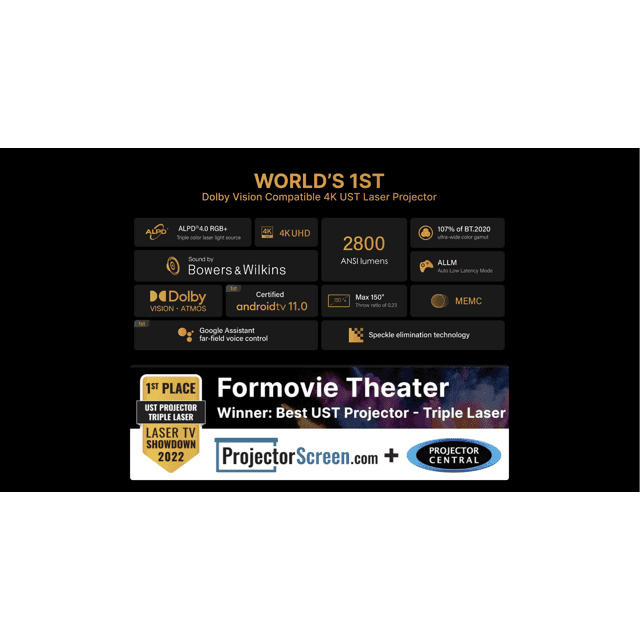 Formovie Theater 4K Triple Laser (Global) | Fury Brasil
