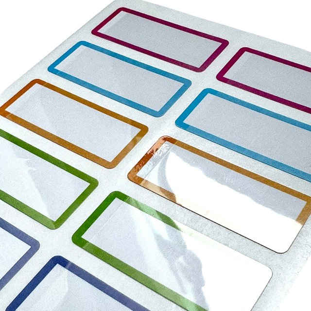 Etiqueta para Anotação Autoadesivo à Prova D'Água 4,3x1,6cm ...