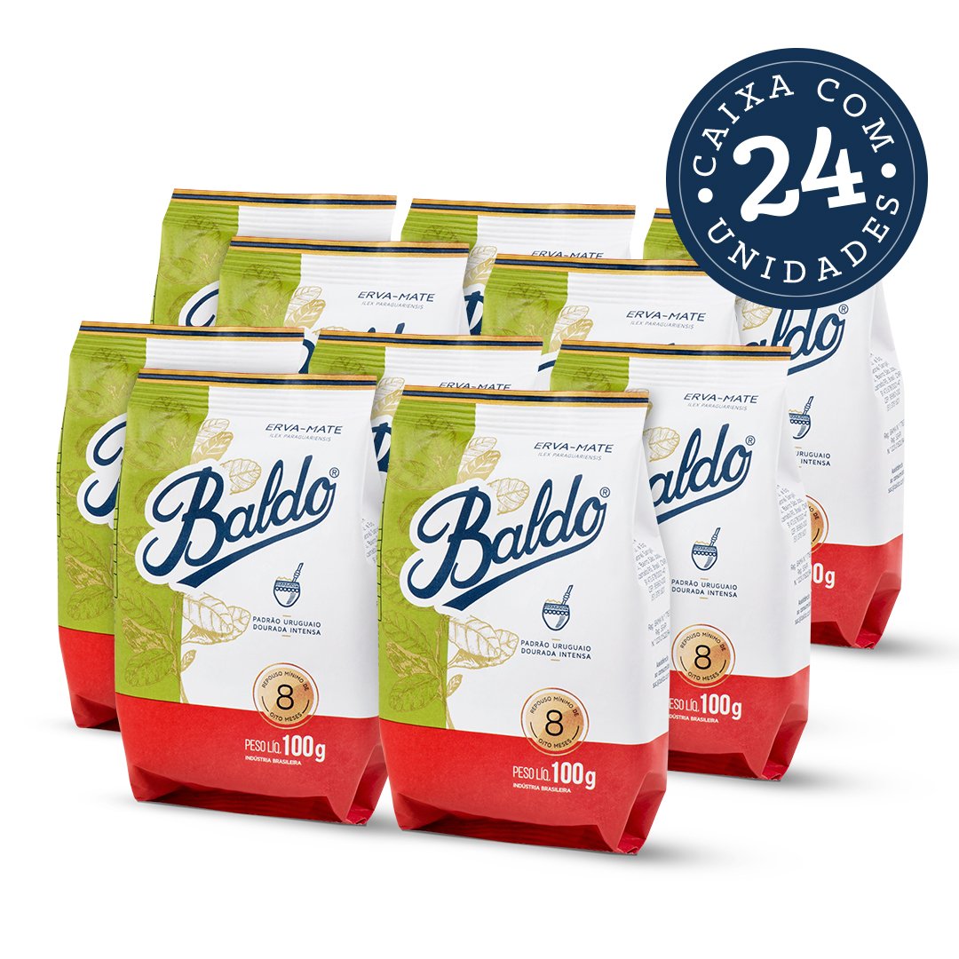Baldo 100g - Caixa com 24un (2,4Kg) | Baldo