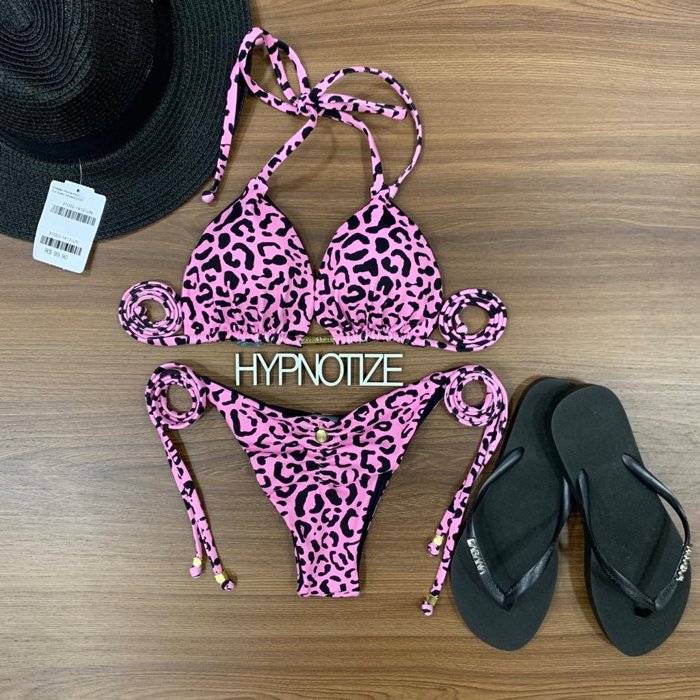 Biquini Aline Onça Rosa | Hypnotize Fashion Beach
