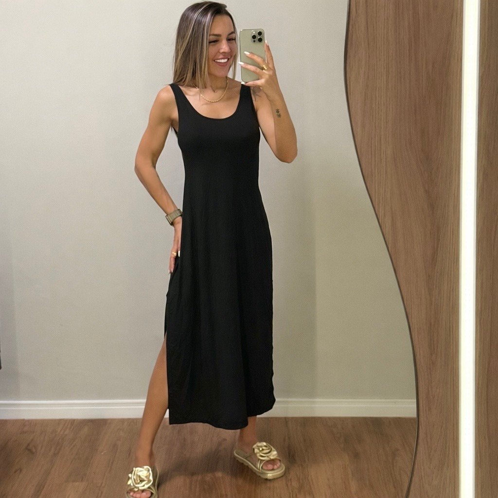 Vestido Tatiana Preto | Hypnotize Fashion Beach