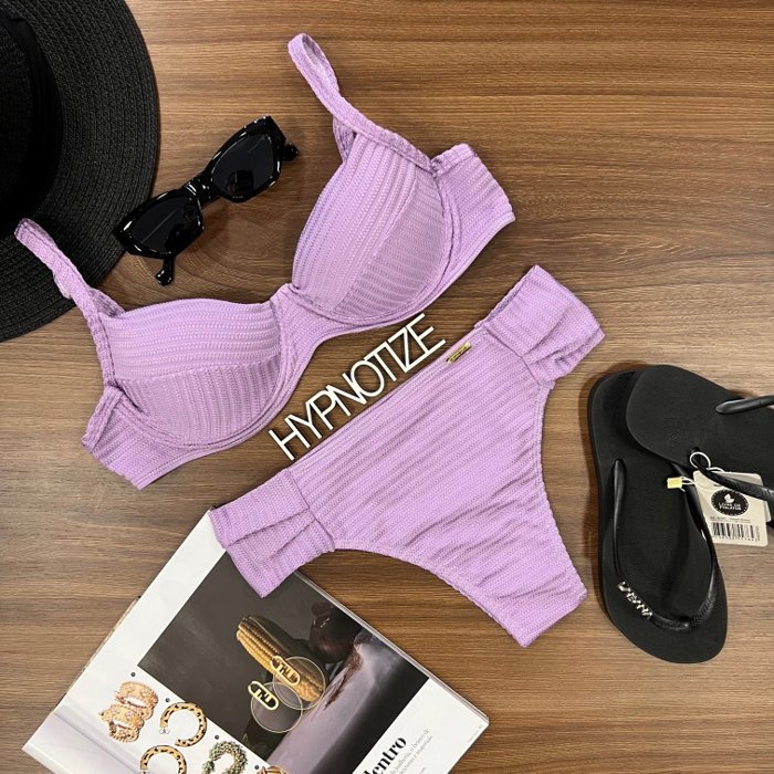 Biquíni Claudia Santorini Lavanda | Hypnotize Fashion Beach