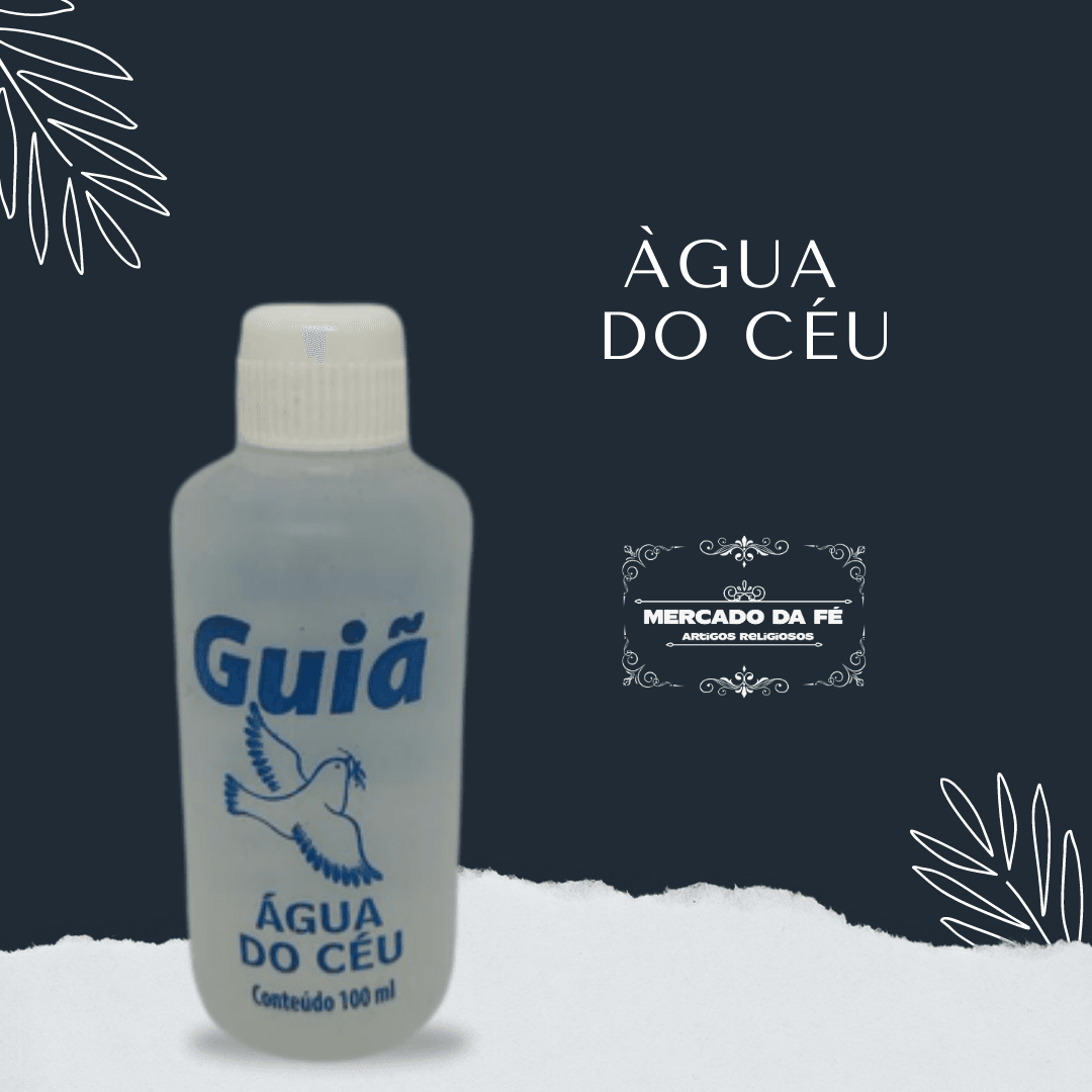 água Do Céu Mercado Da Fé Artigos Religiosos
