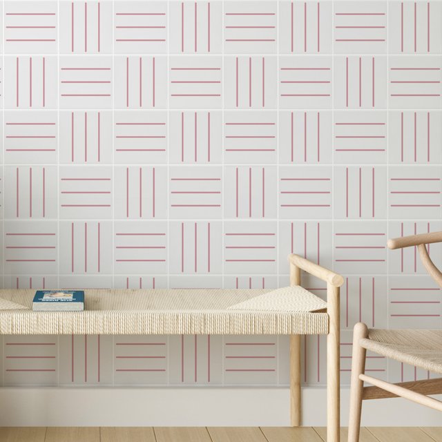 Azulejo Aiden Rosa | TAI Azulejos