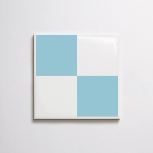 Azulejo Block Azul Céu – Coleção Trama | TAI Azulejos