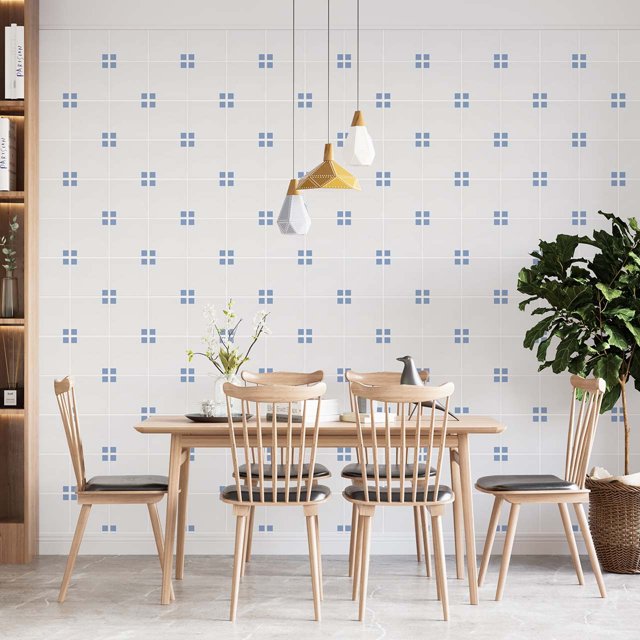 Azulejo Square - Azul Médio | TAI Azulejos