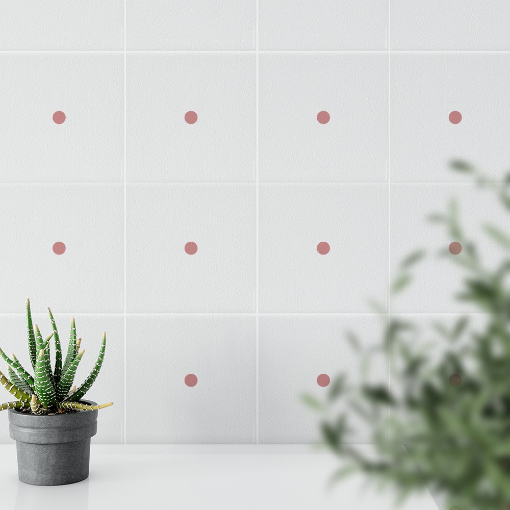 Azulejo Ponto - Rosa - TAI Azulejos | TAI Azulejos