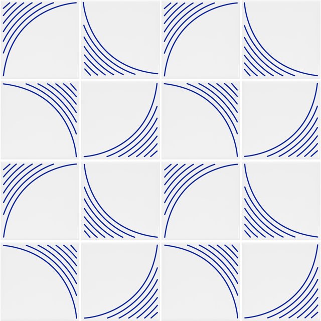 Azulejo Bela - Azul Bic | TAI Azulejos