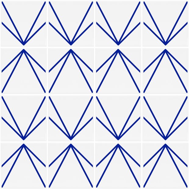 Azulejo Ami - Azul Bic | TAI Azulejos