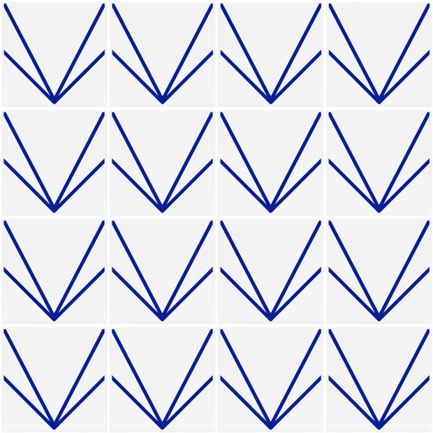 Azulejo Ami - Azul Bic | TAI Azulejos