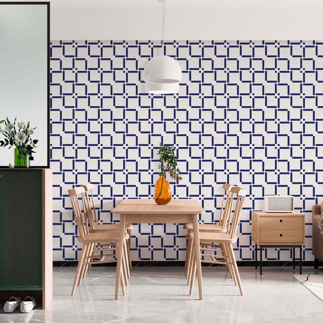 Painel Maya - Azul Escuro | TAI Azulejos