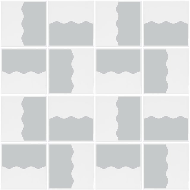 Azulejo Ocean - Cinza | TAI Azulejos