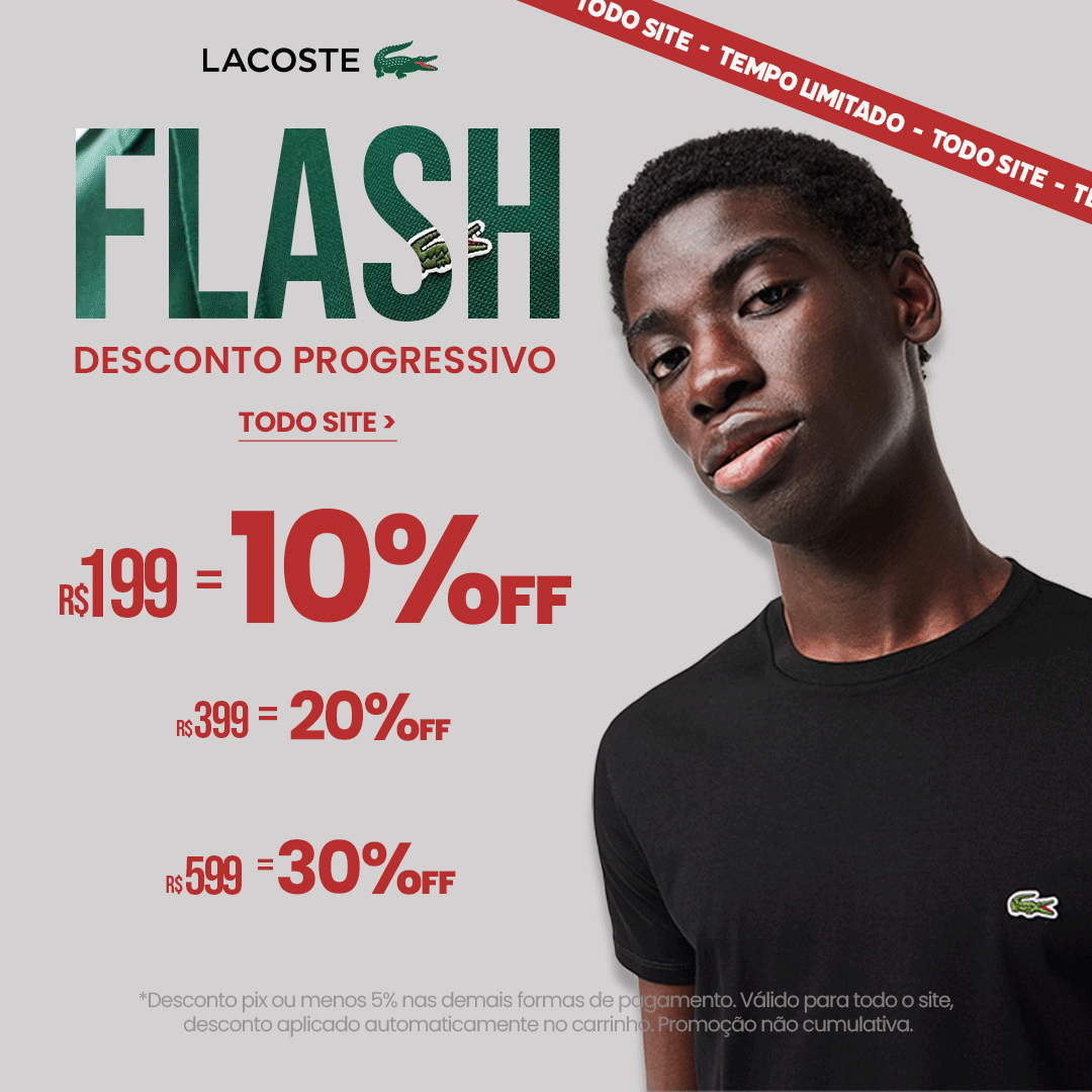 Secret Outlet | Maior outlet Masculino do Brasil
