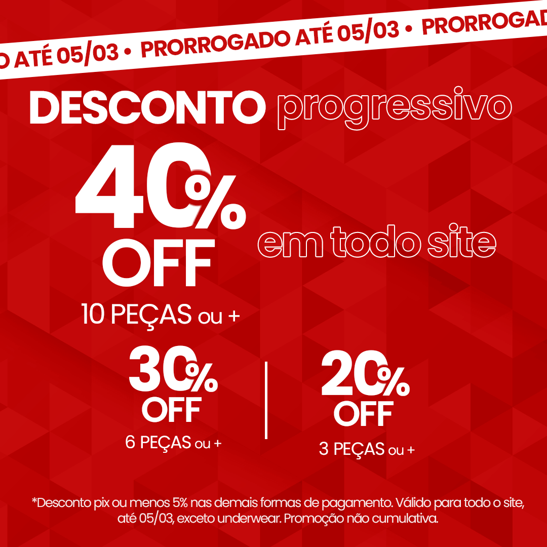 Secret Outlet | Maior outlet Masculino do Brasil