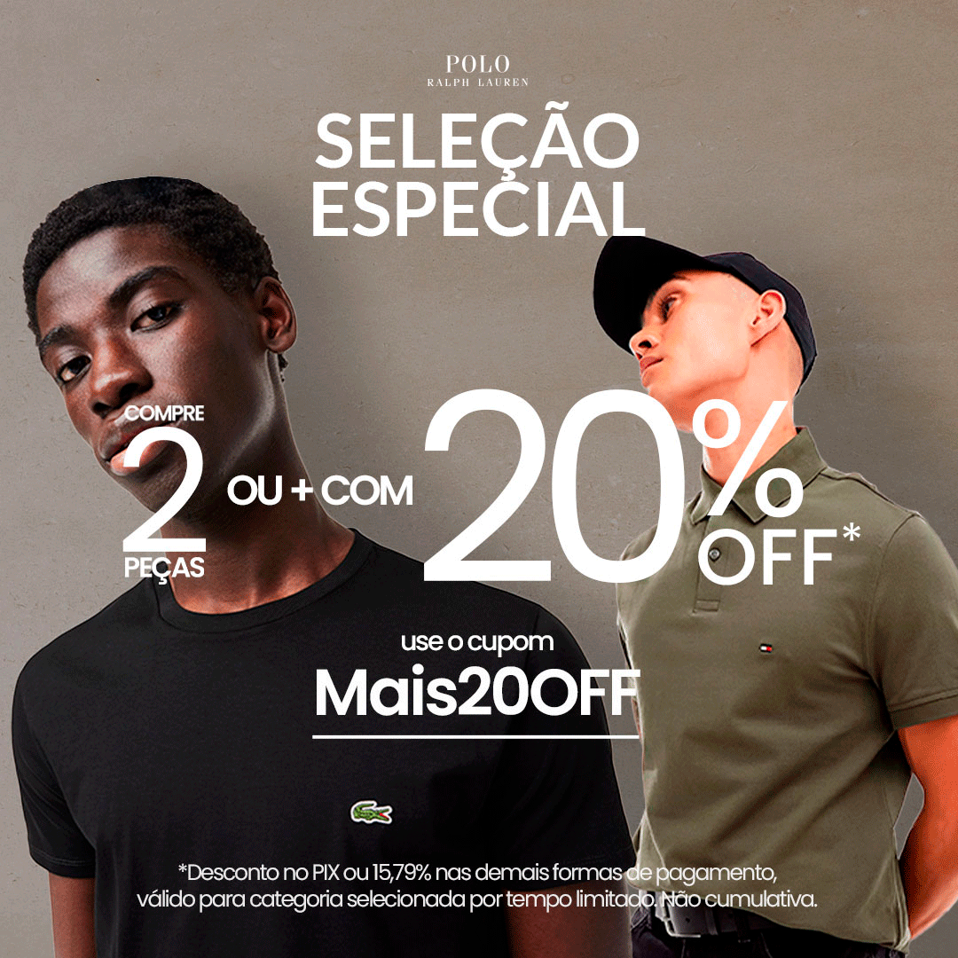 Secret Outlet | Maior outlet Masculino do Brasil