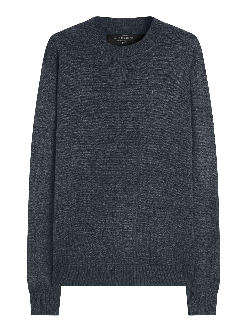 Sueter Ellus Masculino Tricot Crewneck Classic Essentials Chumbo ...