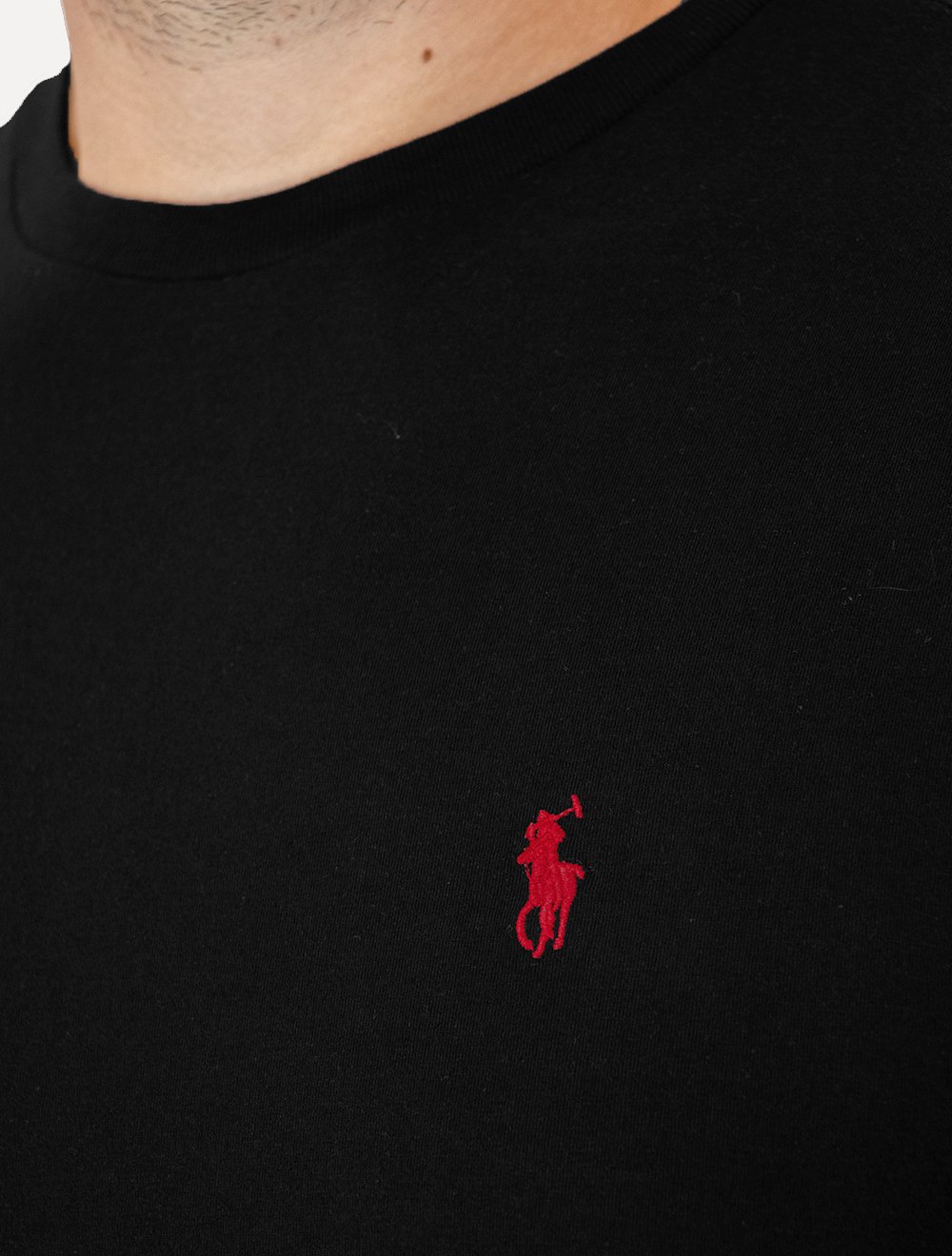 Camiseta Ralph Lauren Masculina Custom Slim Fit Pink Icon Azul Marinho ...