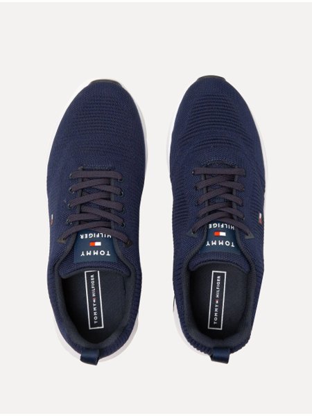 Tênis Tommy Hilfiger Masculino Nylon Sport Classic Tevo 6D Azul Marinho ...
