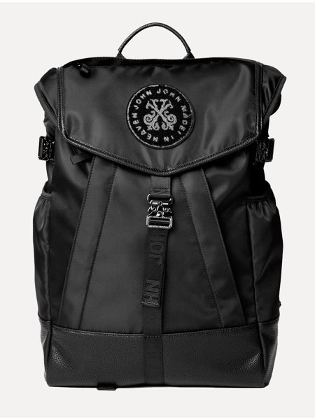 Mochila John John Masculina Backpack Phillip Preta | Secret Outlet