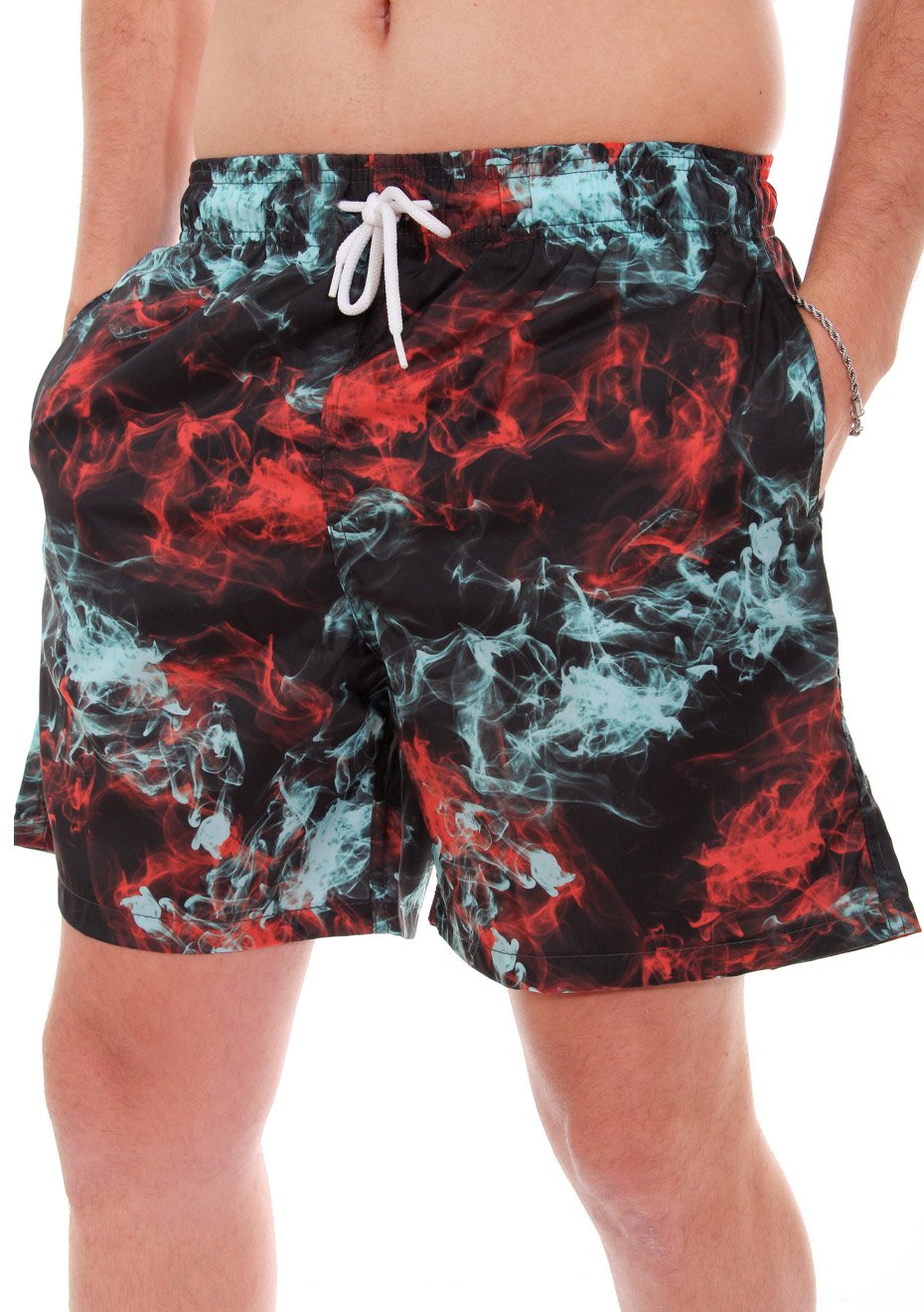 Short Mash Masculino Beachwear Color Landscape Azul Marinho | Secret Outlet