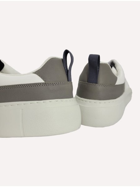 Tênis Nautica Masculino Firenze Cinza/Branco | Secret Outlet