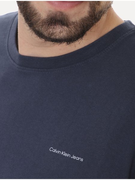 Kit Camisetas Calvin Klein Jeans | Light New Nape Preta/Azul Marinho ...