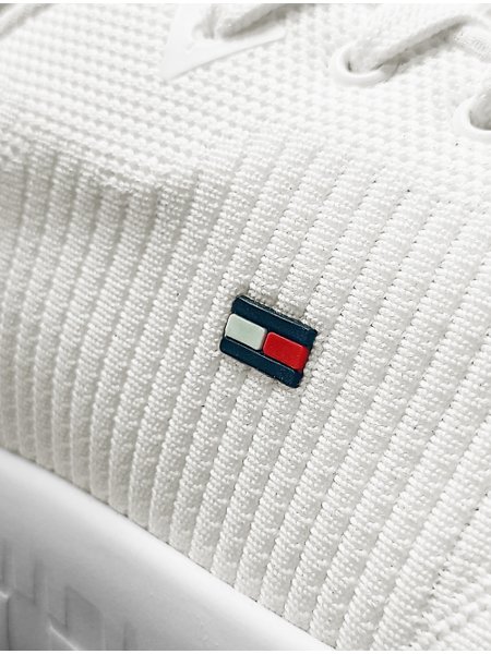 Tênis Tommy Hilfiger Masculino Nylon Sport Classic Tevo 6D Branco ...