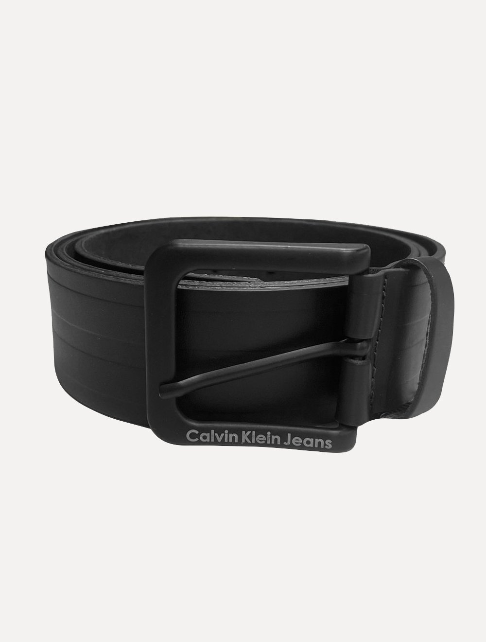 Cinto Calvin Klein Jeans Masculino CKJ Relief Preto | Secret Outlet