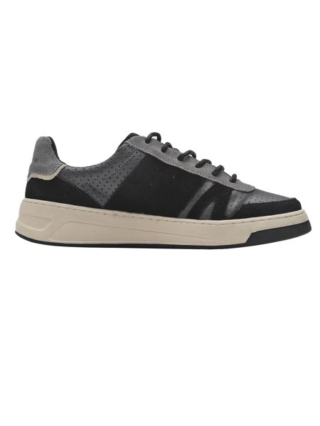 Tênis John John Masculino Austin Gray Black Cinza e Preto | Secret Outlet