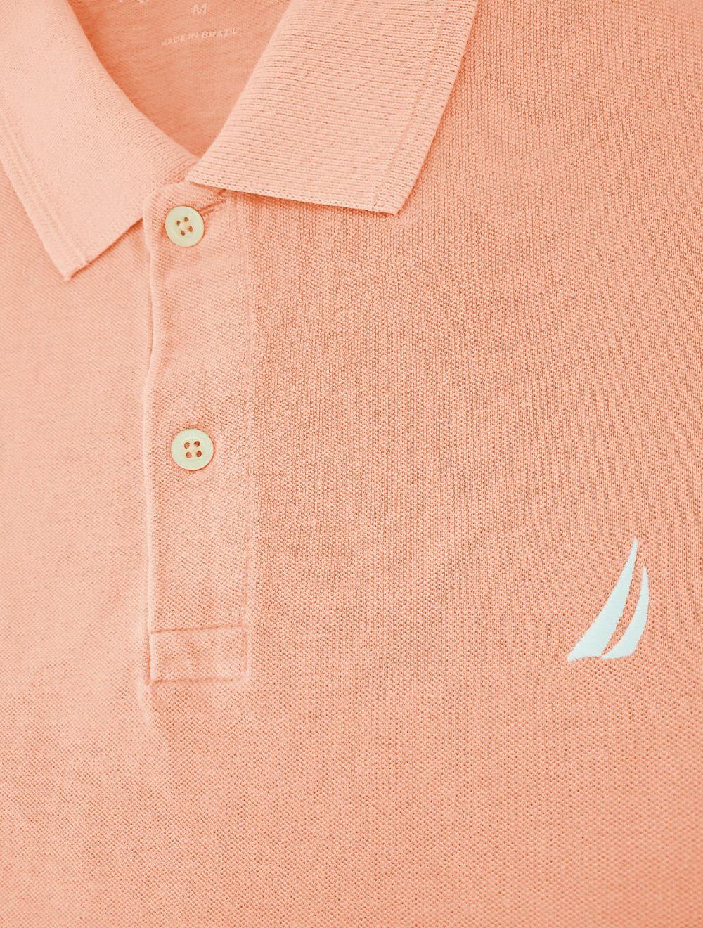 Polo Nautica Masculina Piquet Performance Deck Grafite Mescla | Secret ...