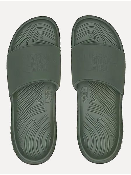 Chinelo The North Face Masculino Slide Never Stop Cush Verde | Secret ...