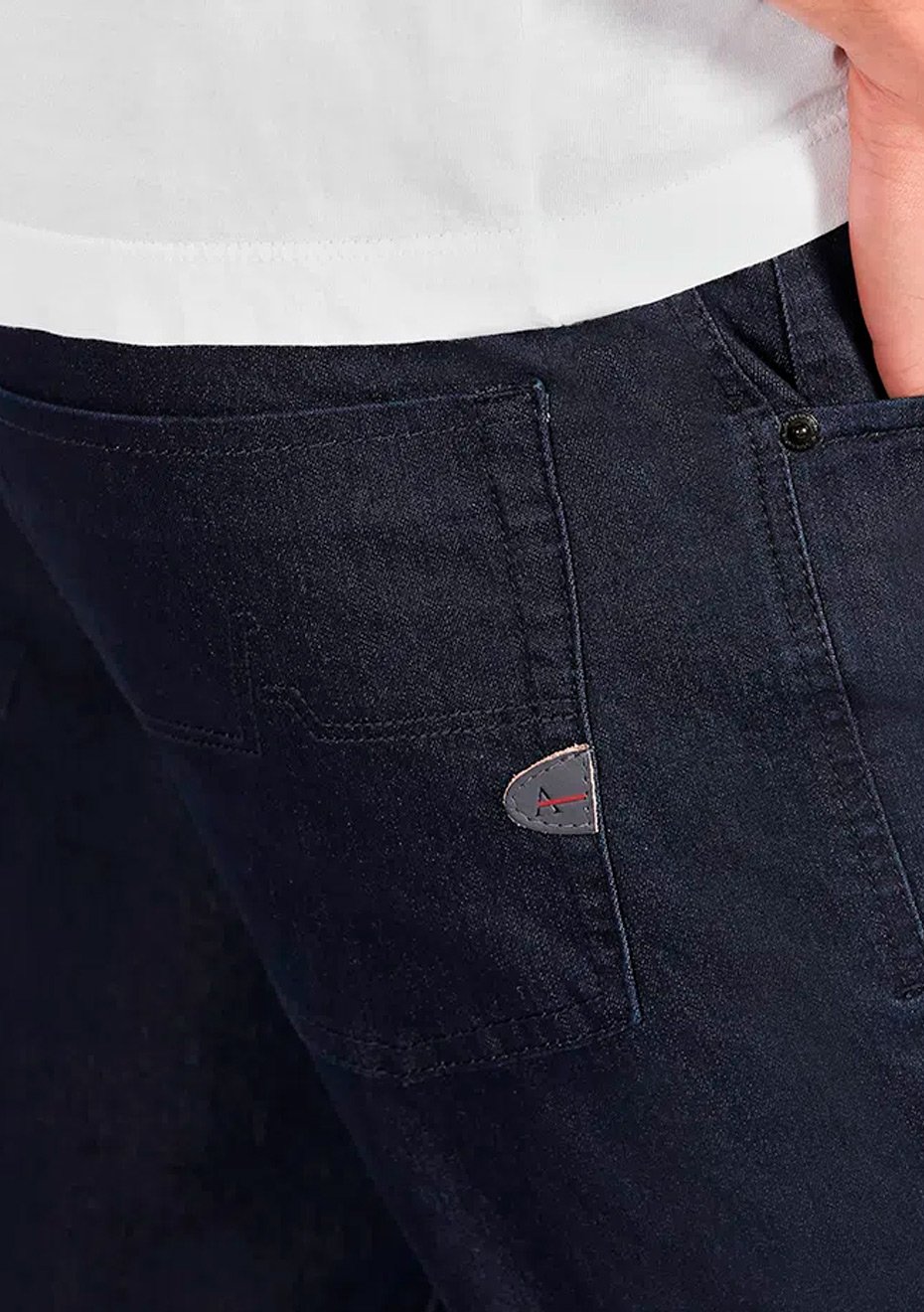 Calça Aramis Jeans Masculina Five Pockets Move Class Filigree Azul ...