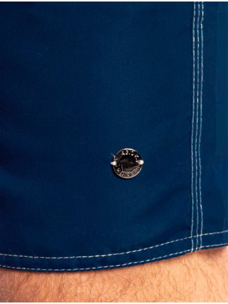 Short Sergio K Masculino Beachwear Liso Azul Marinho | Secret Outlet