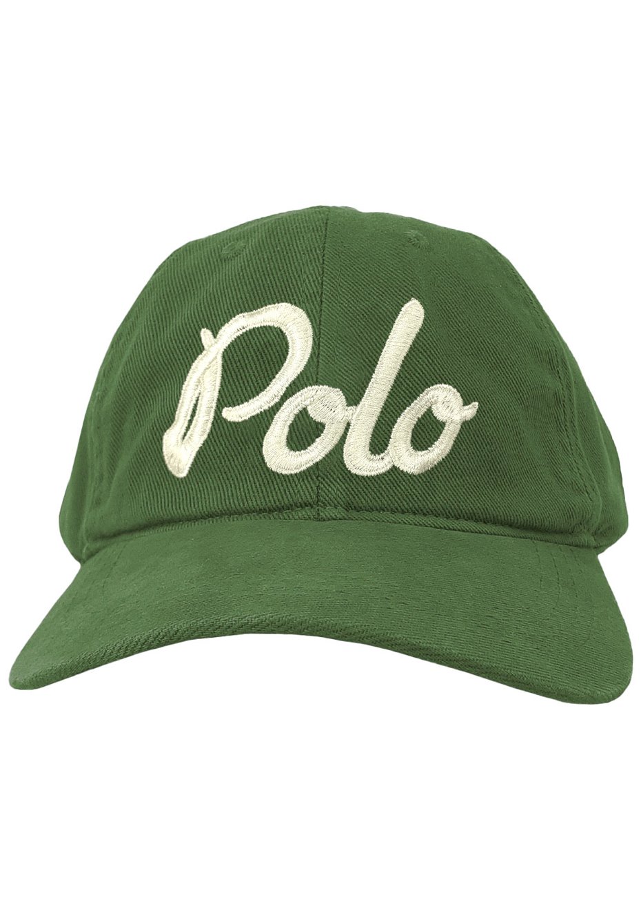 Boné Ralph Lauren Cursive Polo Verde Escuro | Secret Outlet