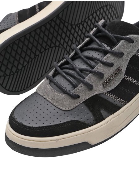 Tênis John John Masculino Austin Gray Black Cinza e Preto | Secret Outlet