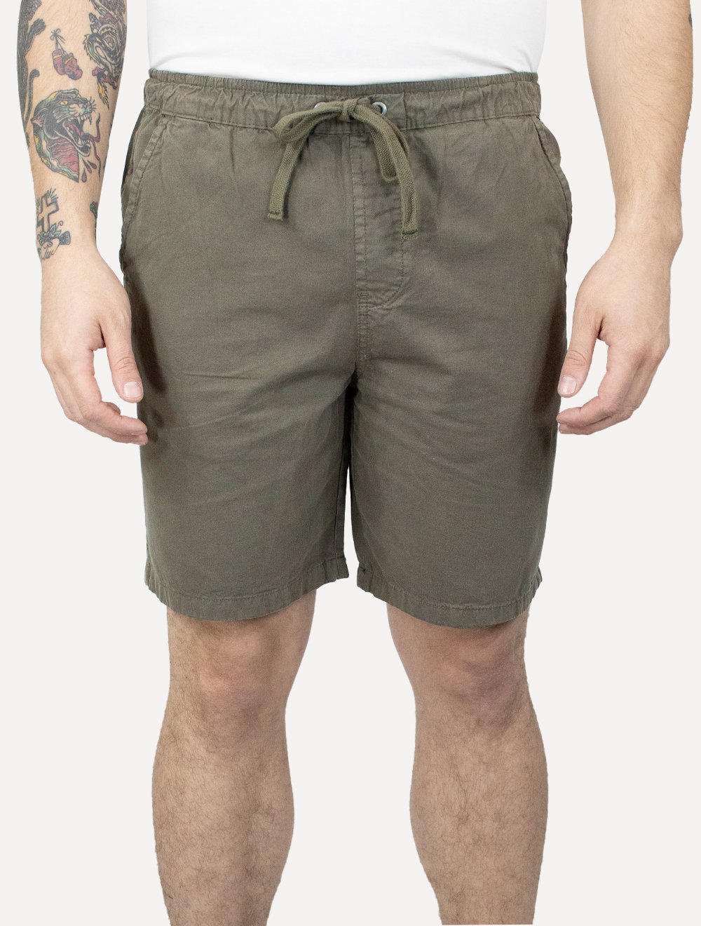 Bermuda John John Masculina Porto Verde Oliva | Secret Outlet