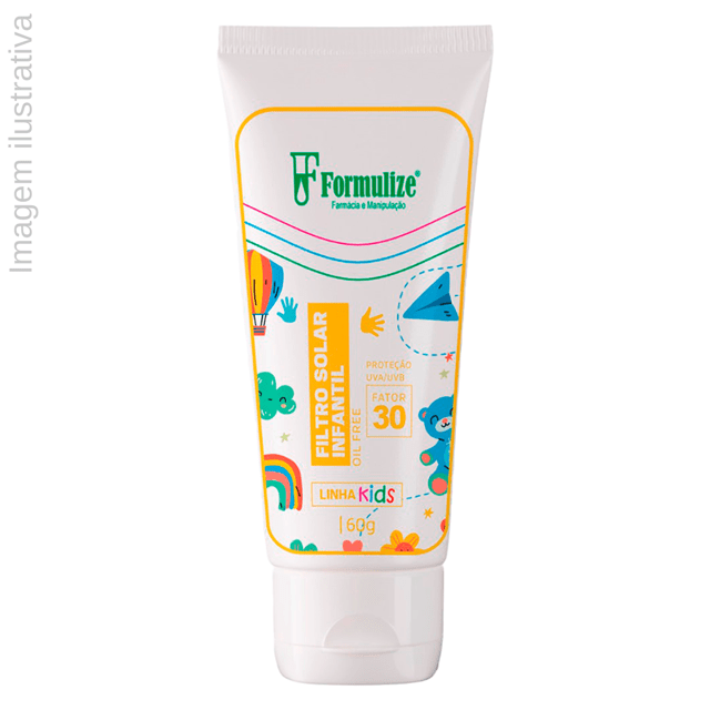 Protetor Solar Infantil FPS 30 - 60g | Formulize